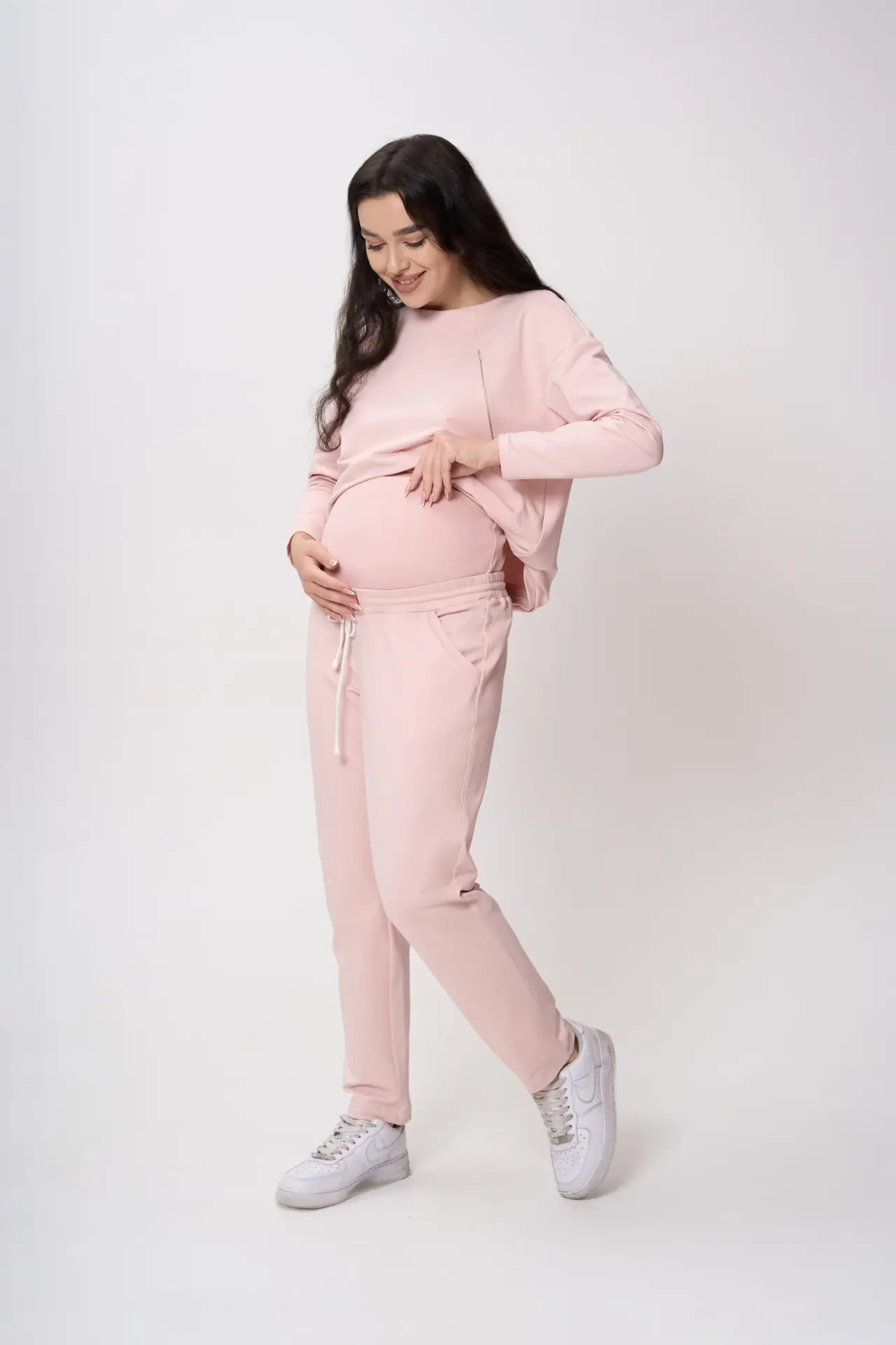 Eva pregnancy and maternity pants pattern + video tutorial - Fabrico
