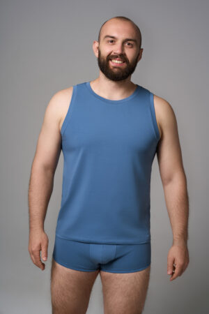 Nantes men's tank top sewing pattern + video tutorial - Fabrico