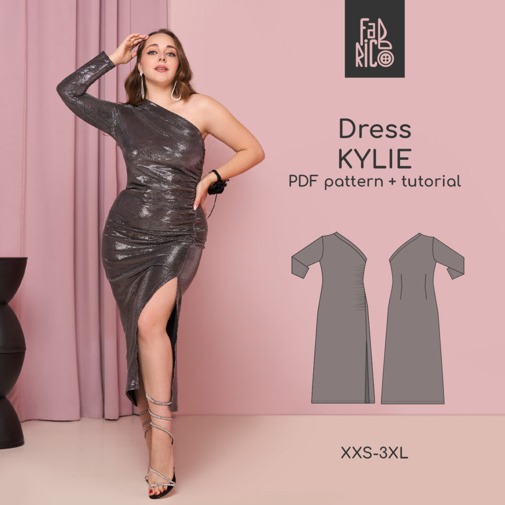 Kiwi women's dress sewing pattern + video tutorial - Fabrico