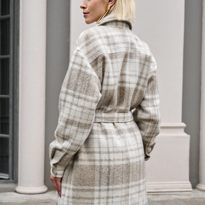 Karoline women's shacket sewing pattern - Fabrico