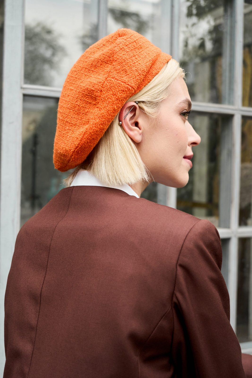 Kate women's beret sewing pattern + video tutorial - Fabrico