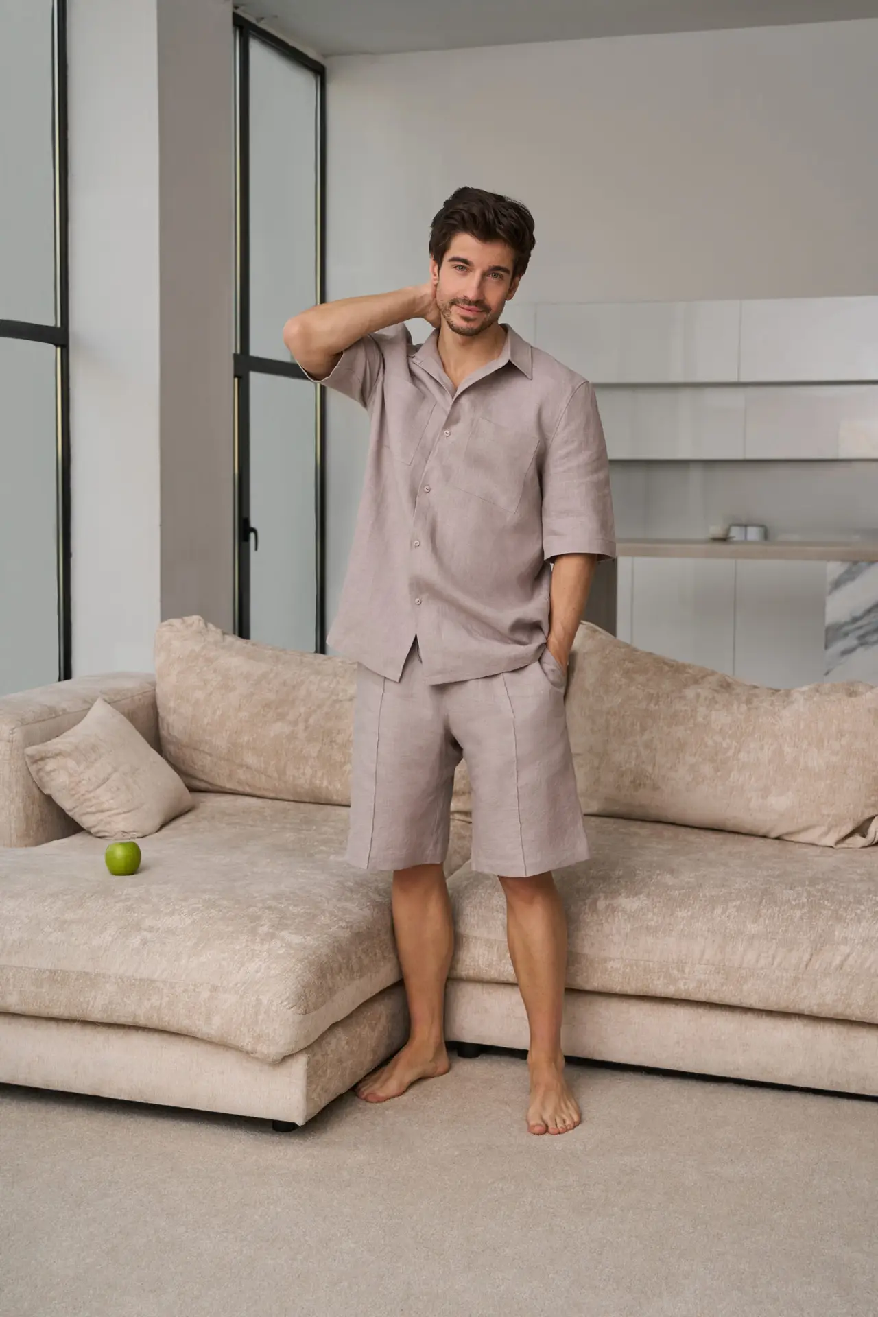 Trevi men's shirt sewing pattern + video tutorial - Fabrico