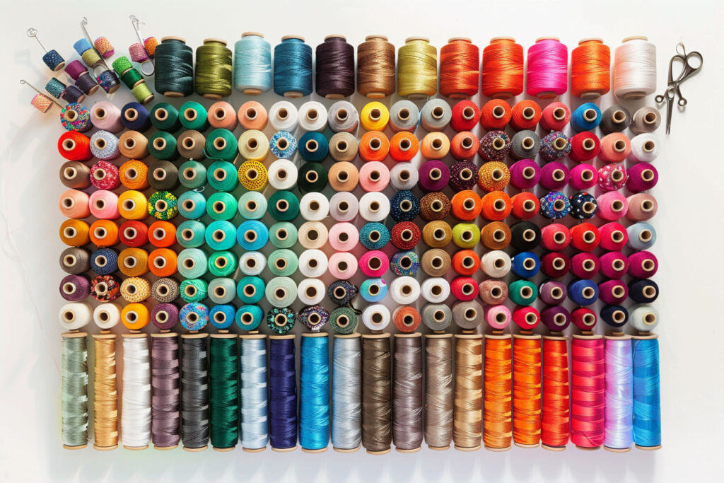 Sewing begins when you thread the machine - Fabrico