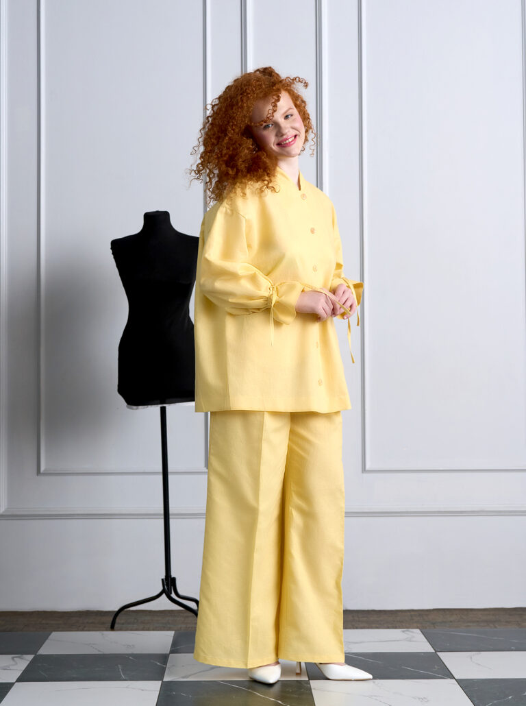 Artemida women's trousers sewing pattern + video tutorial - Fabrico